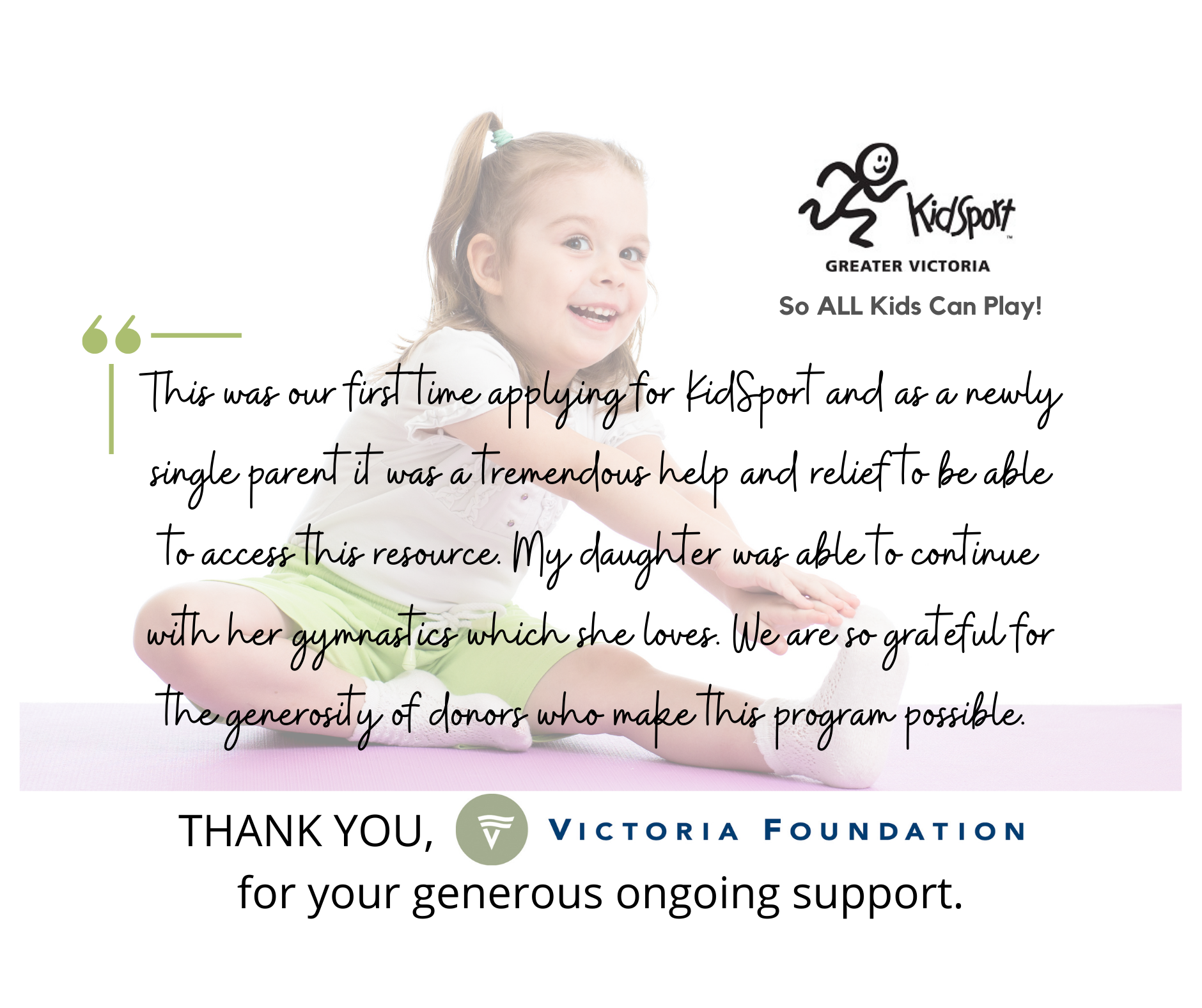 Amazing impact from The Victoria Foundation - Victoria/Greater Victoria