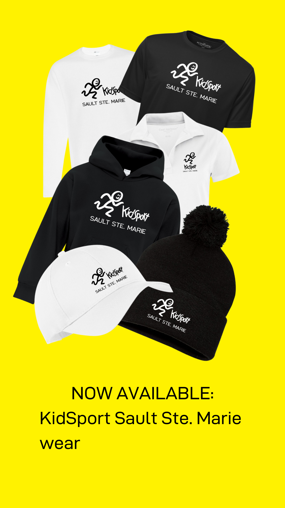 Order Your Apparel from KidSport SSM Today! - Sault Ste. Marie